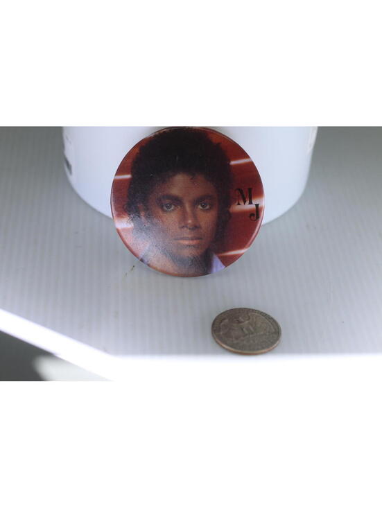 Other | Vintage Michael Jackson Collectible Pin Badge Buttom | Poshmark